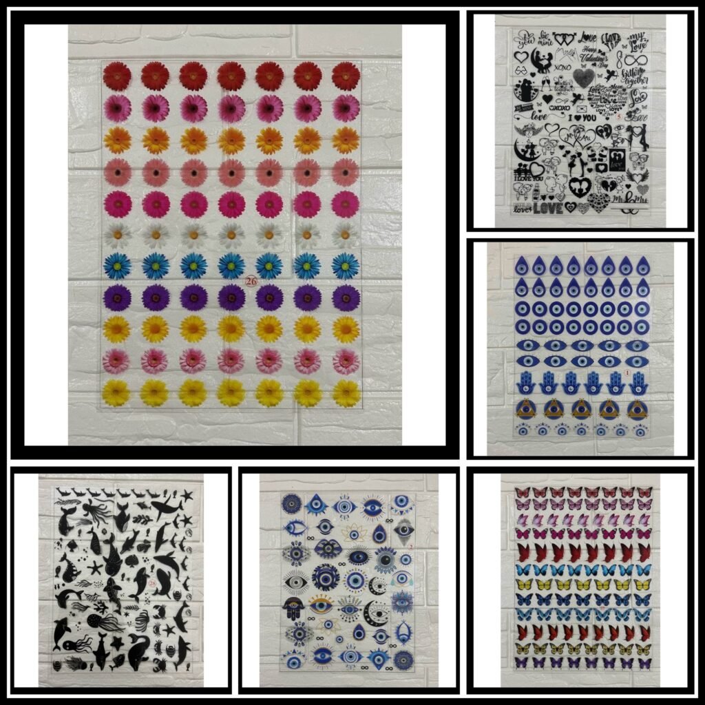 STICKER SHEETS - mrcrafts